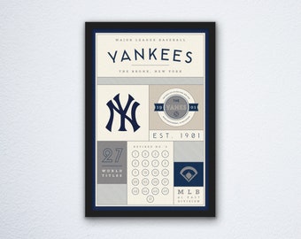 New York Yankees Print | Etsy