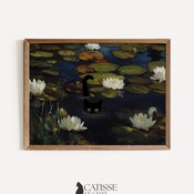 Henri Matisse Cat Print Matisse Open Window Cat Poster Cat - Etsy