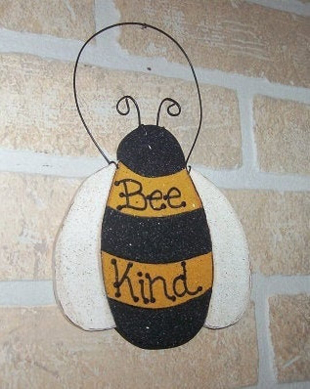 Bee Decor Bee Kind Sign Bee Garden Decor Country Garden Sign Spring ...