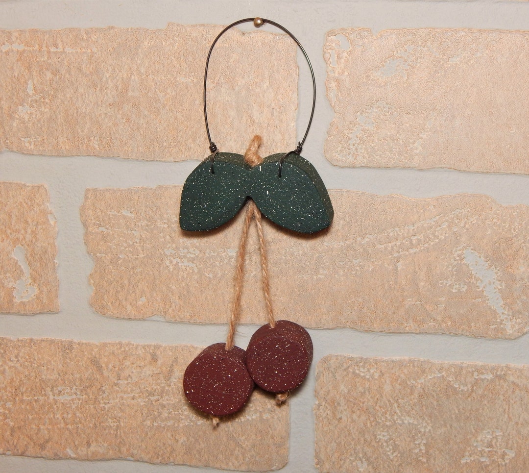 Cherries Decor Cherry Sign Country Kitchen Sign Farmhouse Kitchen Decor ...