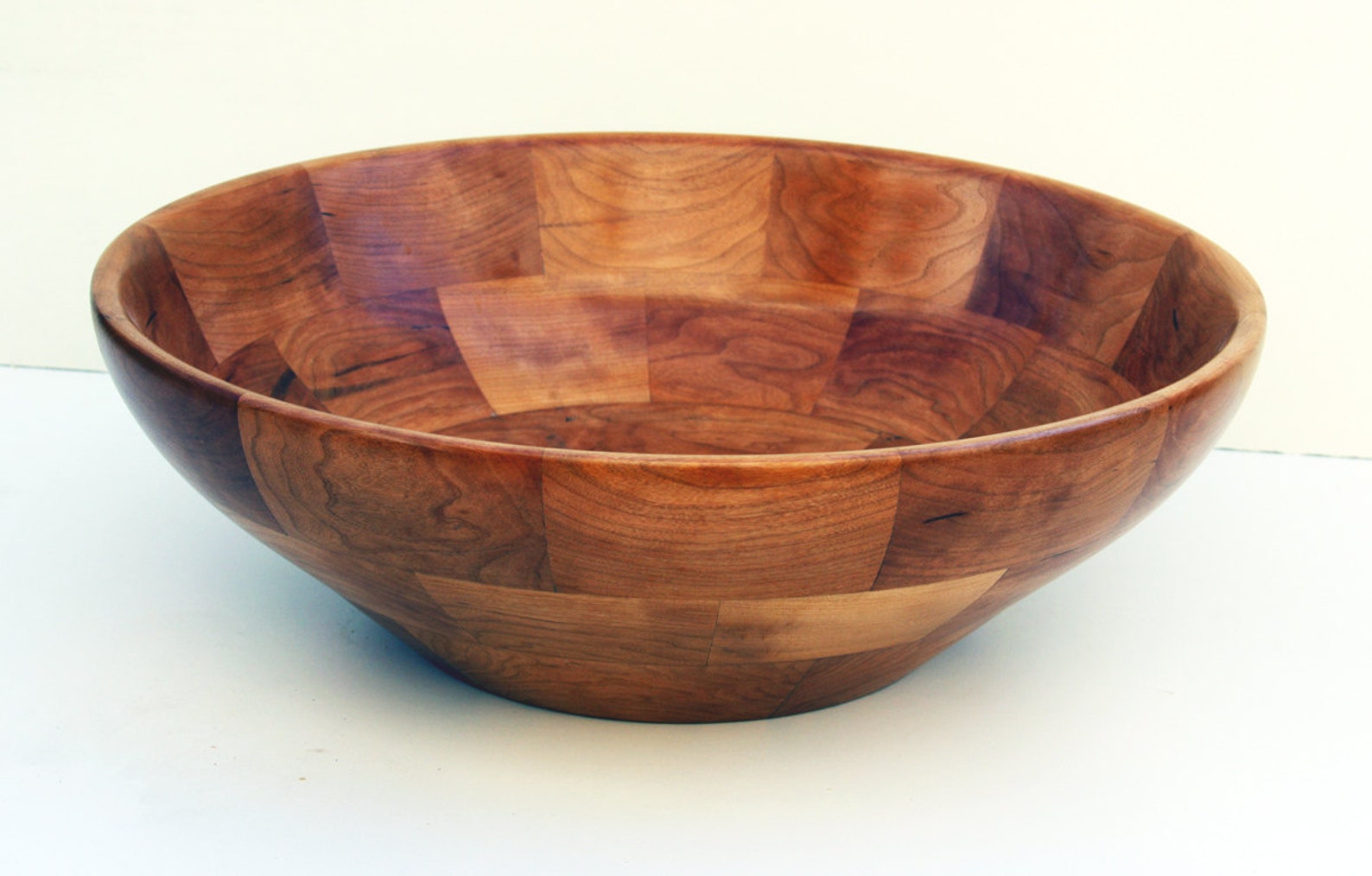 Natron Cherry Wood Sink Bowl. Unique Wood Vessel Sink - Etsy