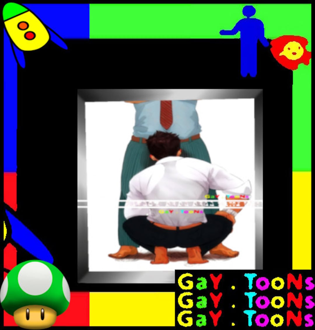 GAYTOONS .. Hot Male Toon Canvas Art Cartoon Art Piece Toons Cartoons ...