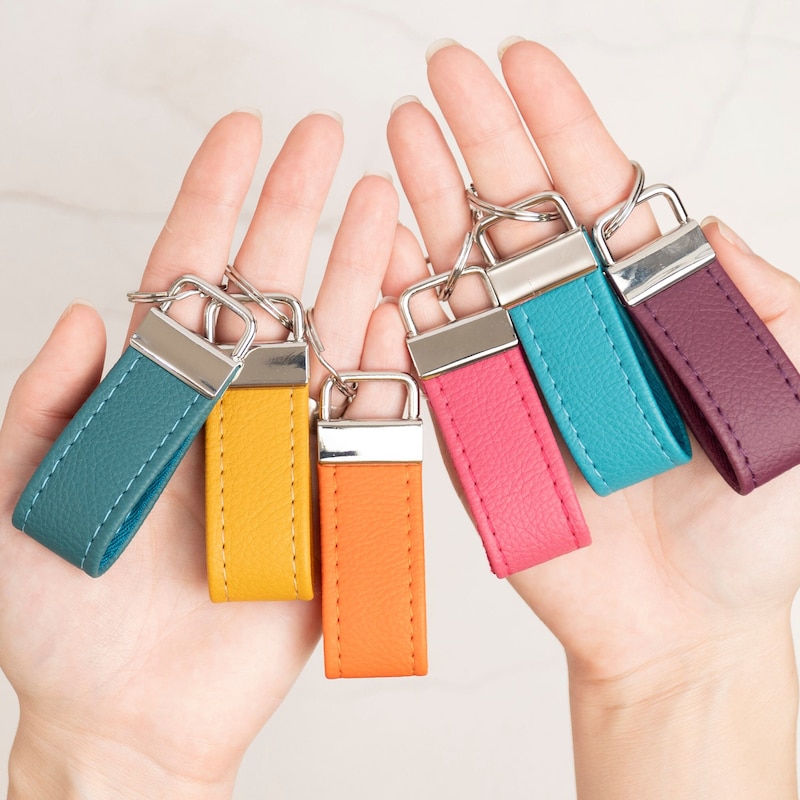 Leather Key Strap - Etsy