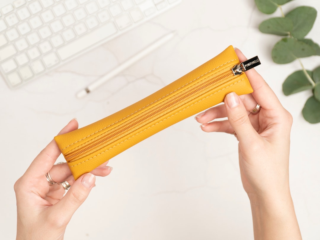 Leather Graphics Tablet Pen Holder / Leather Stylus Case / Skinny ...