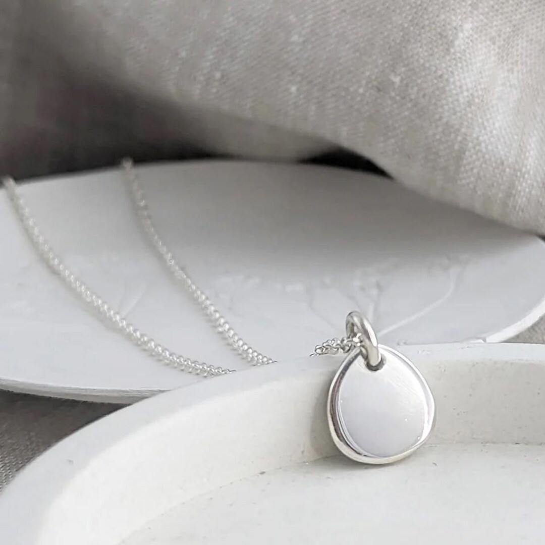 Memorial Ashes Pebble Charm - Etsy