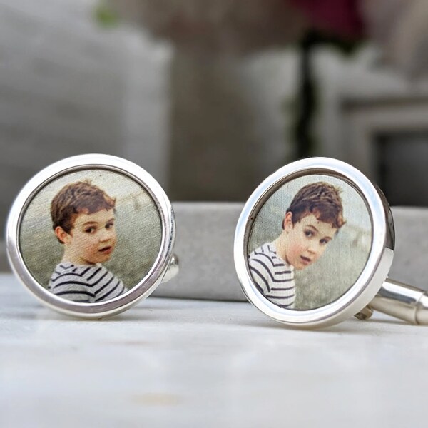 Photo Cufflinks - Etsy