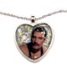 Layne Staley Necklace Heart-shaped Pendant Inspired by Alice in Chains ...