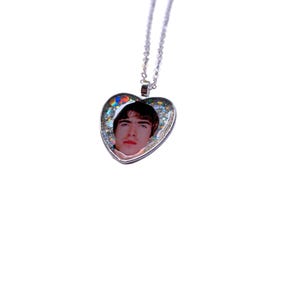 Liam Gallagher Necklace Heart-shaped Pendant Inspired by OASIS With ...