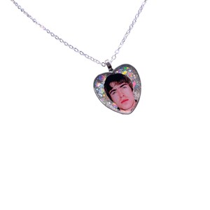 Liam Gallagher Necklace Heart-shaped Pendant Inspired by OASIS With ...