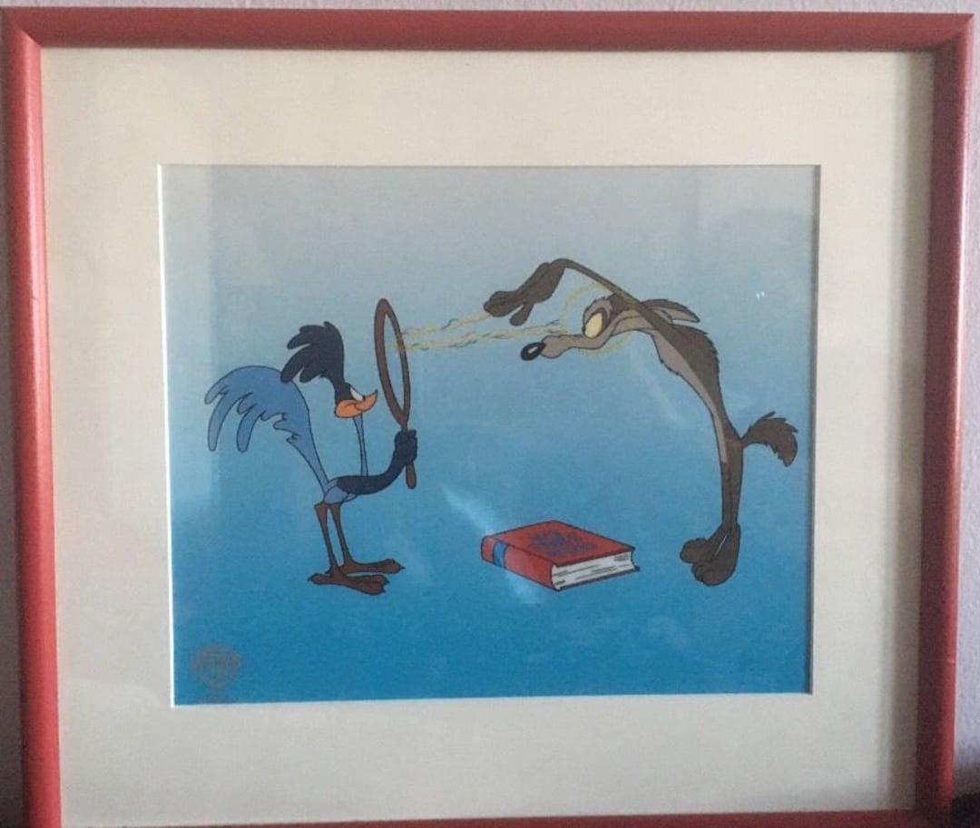 Looney Tunes "zipping Along" Wile E. Coyote Road Runner Limited Edition ...