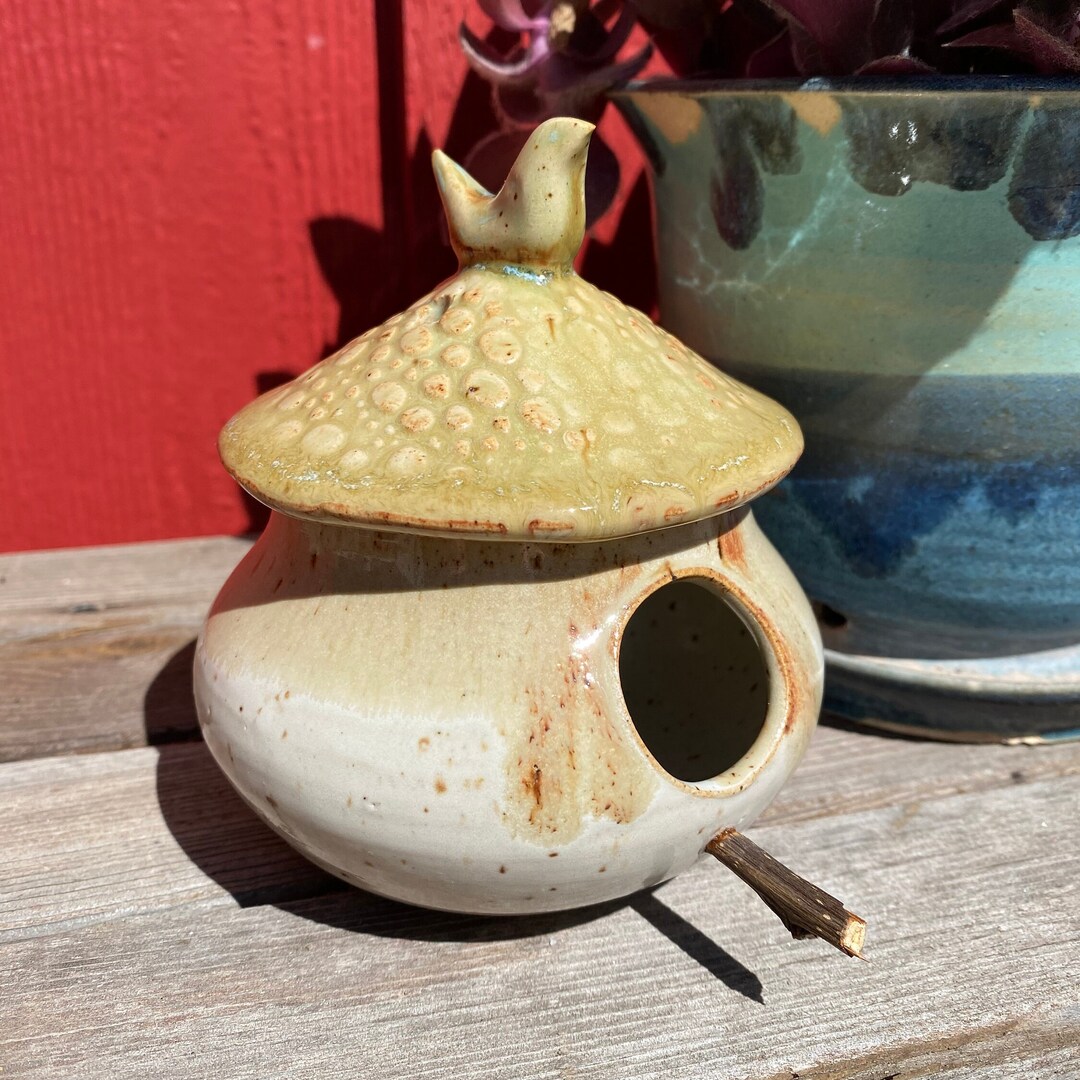 Hand Made Mini Bird House - Etsy
