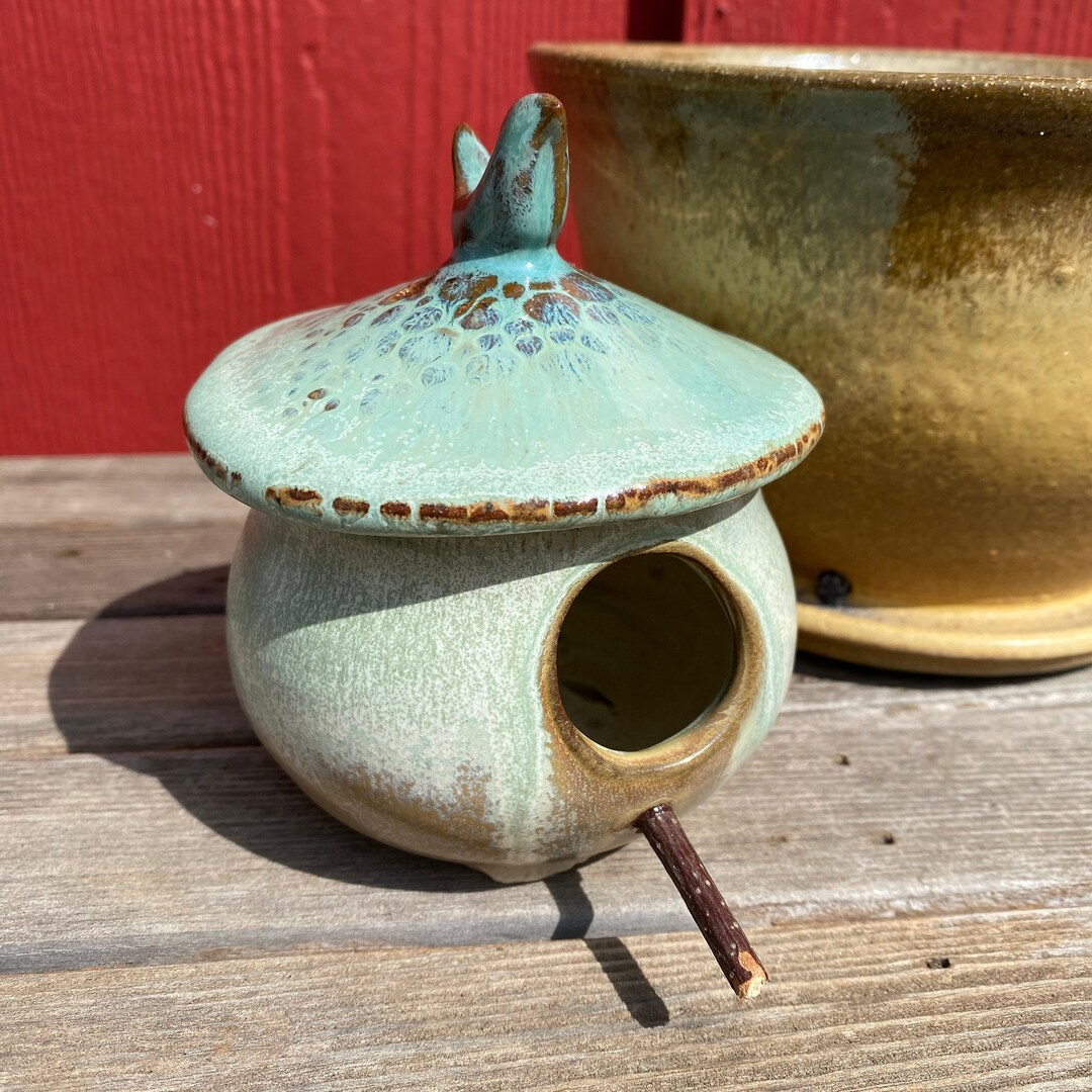 Hand Made Mini Bird House - Etsy