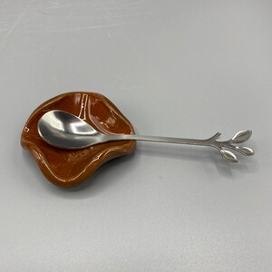 Handmade Tea Spoon Rest / Tea Bag Holder Gift Set With Spoon, Tea, and ...