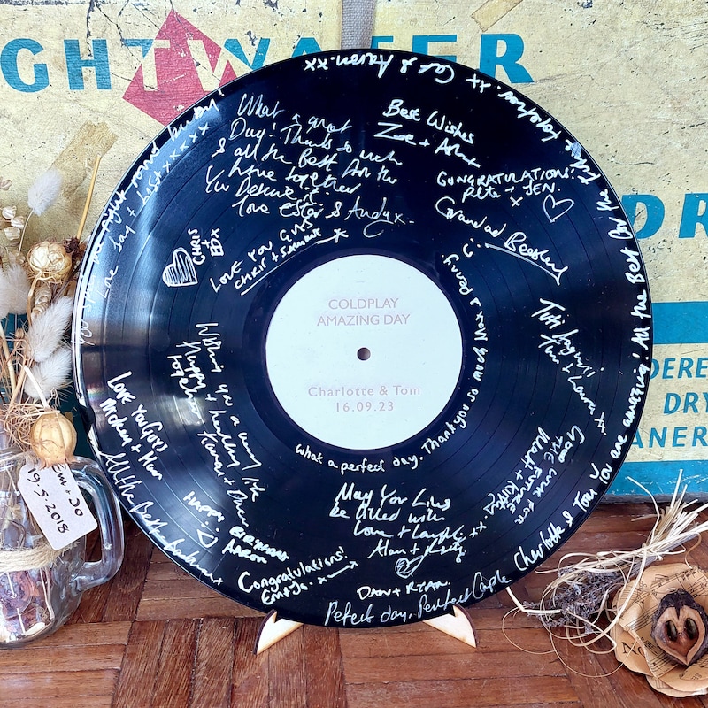Record Wedding - Etsy