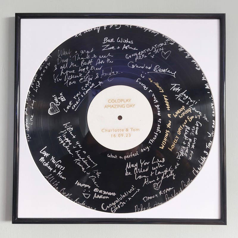 Wedding Record Book Sign - Etsy UK