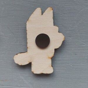 Bluey Inspired Wooden Magnets With Choice of 11 Characters Laser ...