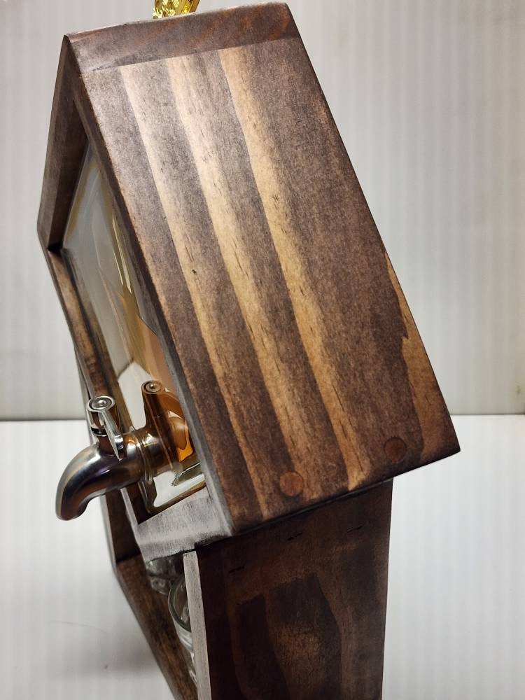 Glass Block Liquor Dispenser. - Etsy