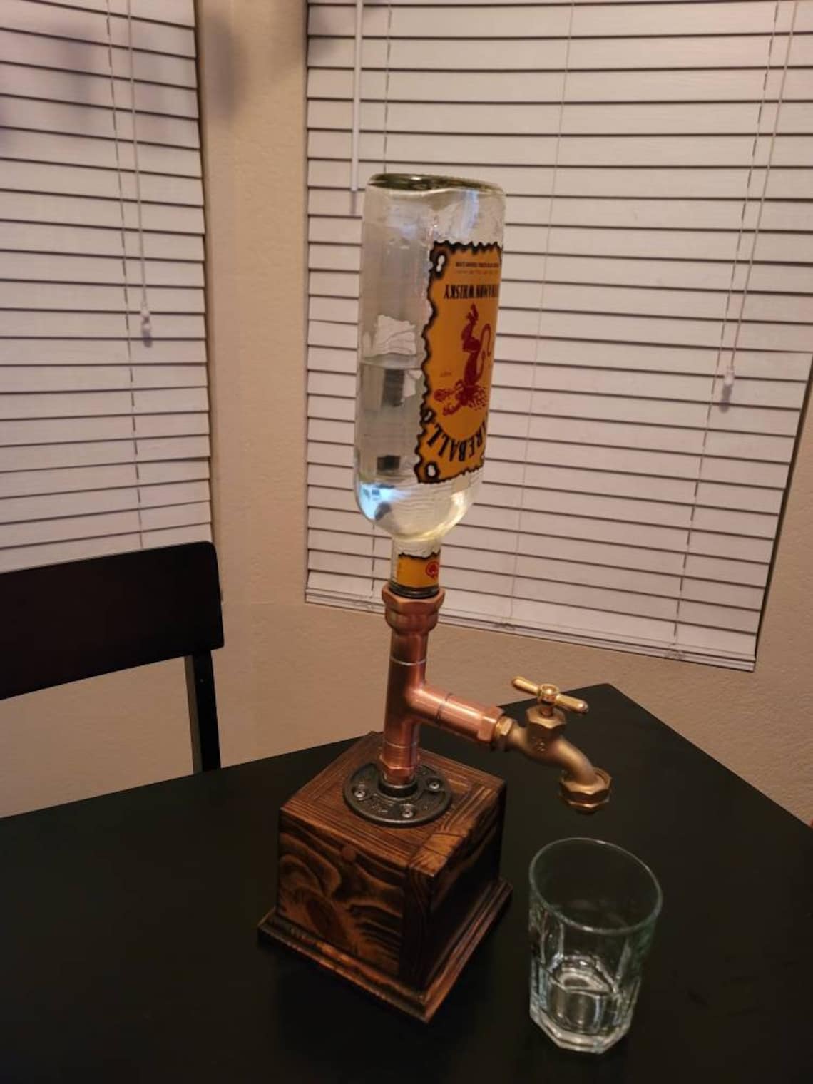 Copper Pipe Liquor Dispenser - Etsy
