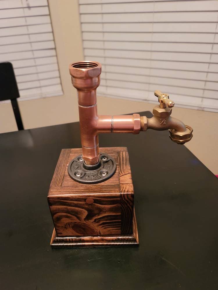 Copper Pipe Liquor Dispenser - Etsy