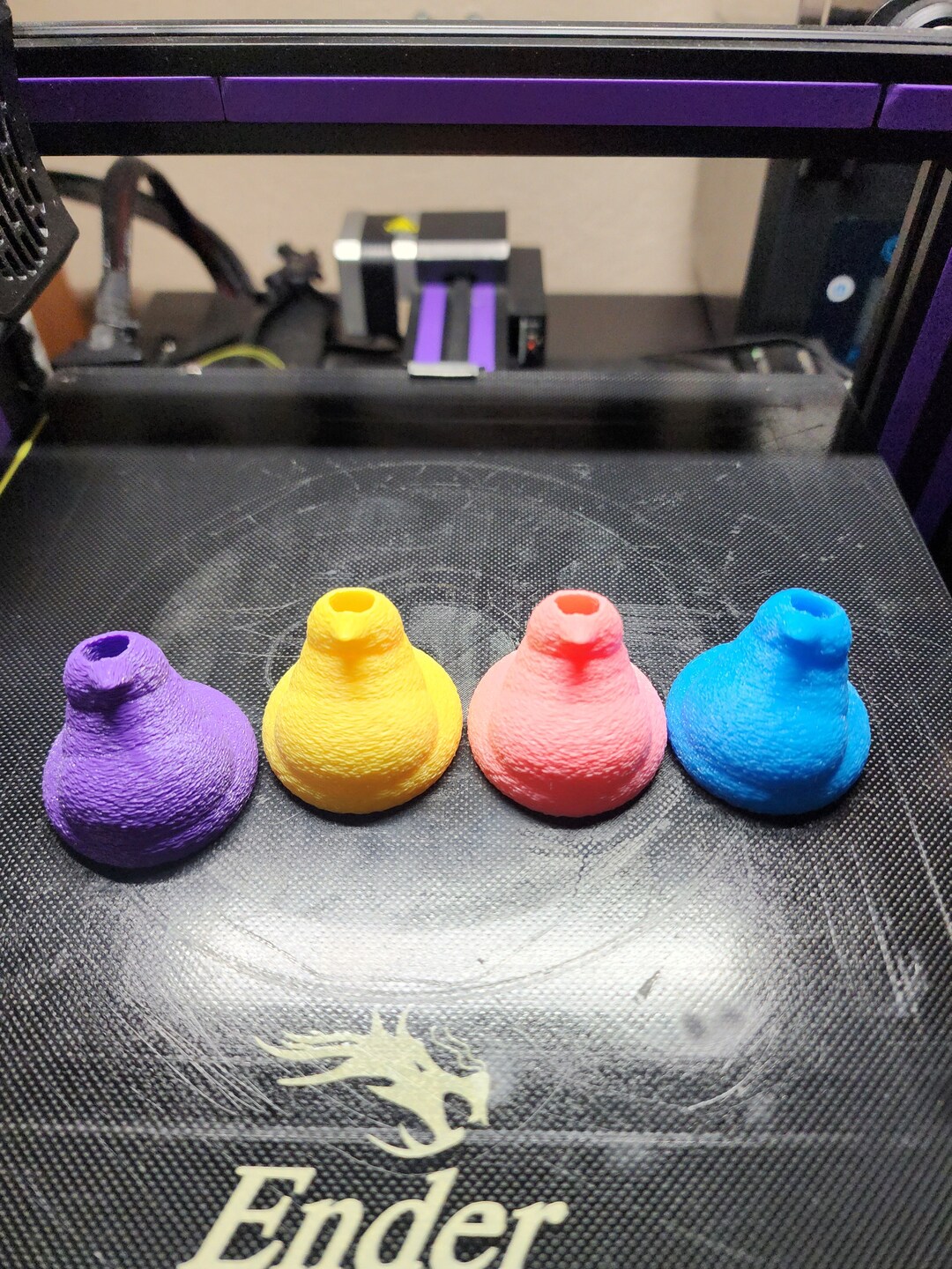 3d Printed Peep Chick Straw Toppers - Etsy