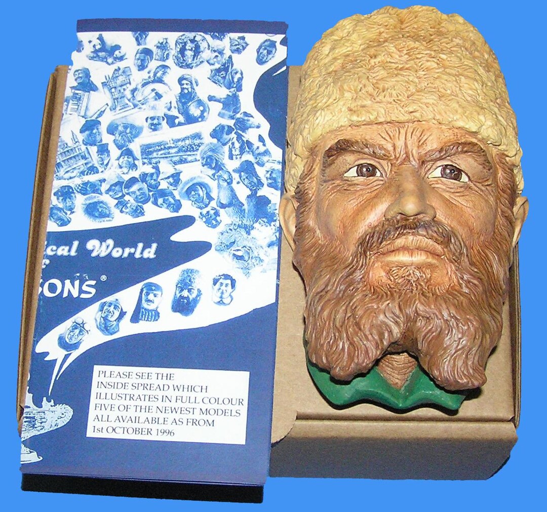 Vintage Bossons Bosson Head Rare Cossack Pristine Condition Neatly ...