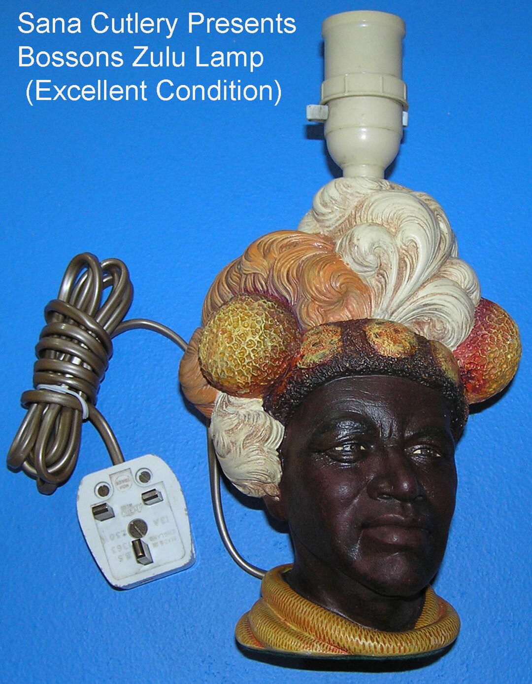 Vintage Bossons Bosson Chensing Zulu Excellent Condition Made - Etsy