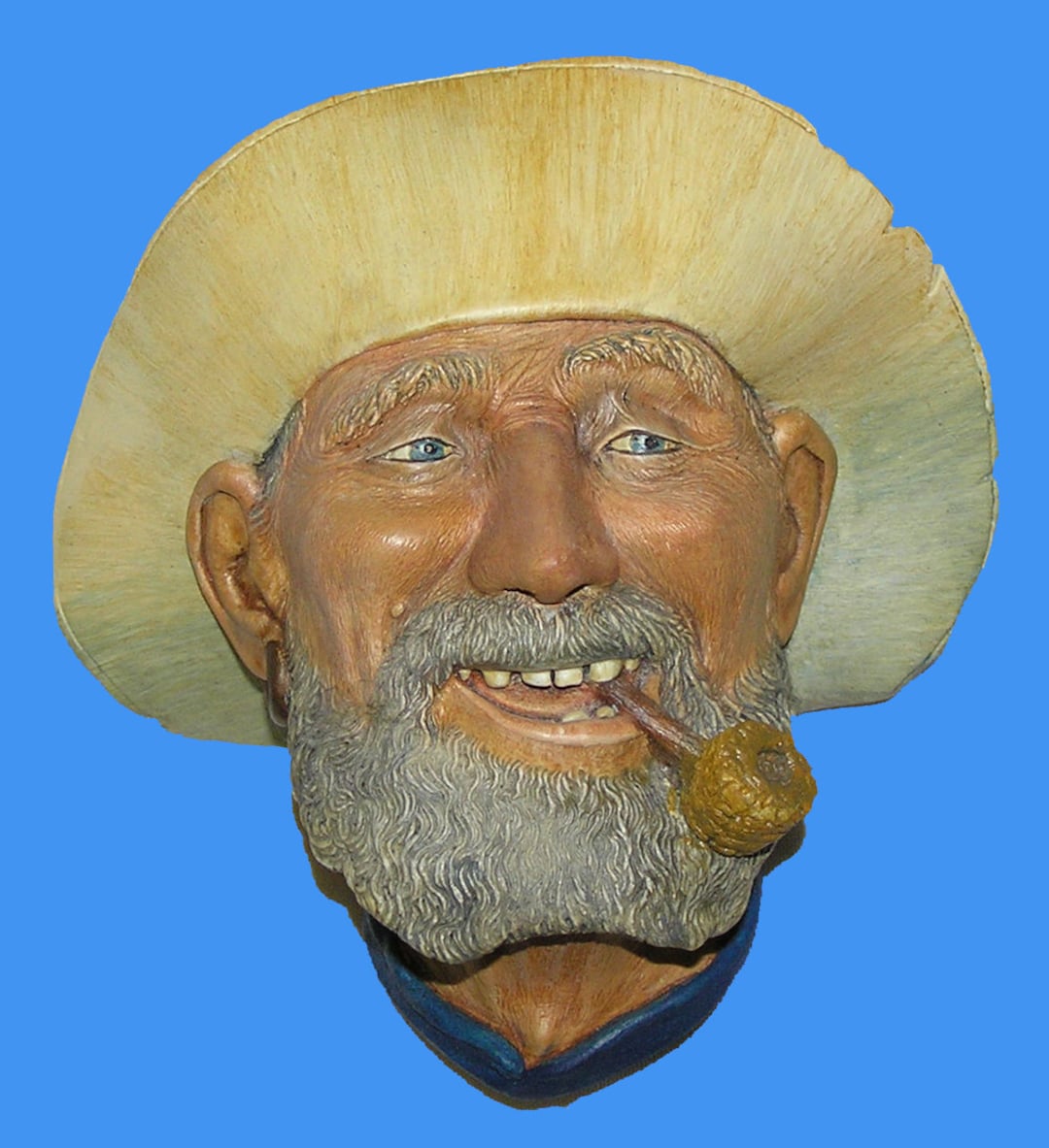 Vintage Bosson Bossons Head Excellent Condition Old Timer Made by W H ...