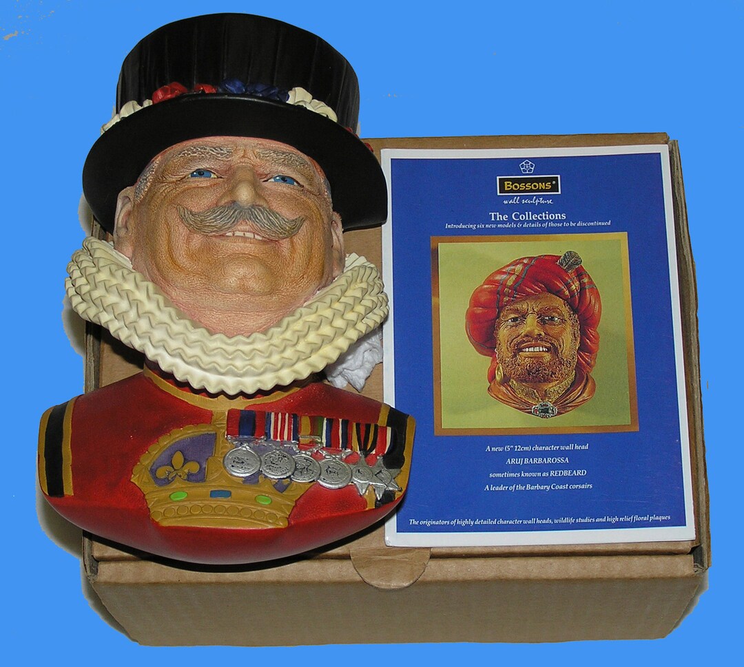 Vintage Bossons Bosson Head Very Good Condition Neatly Stored Beefeater ...
