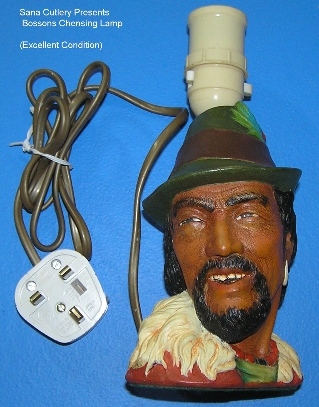 Vintage Bossons Bosson Chensing Lamp Excellent Condition Made by W H ...