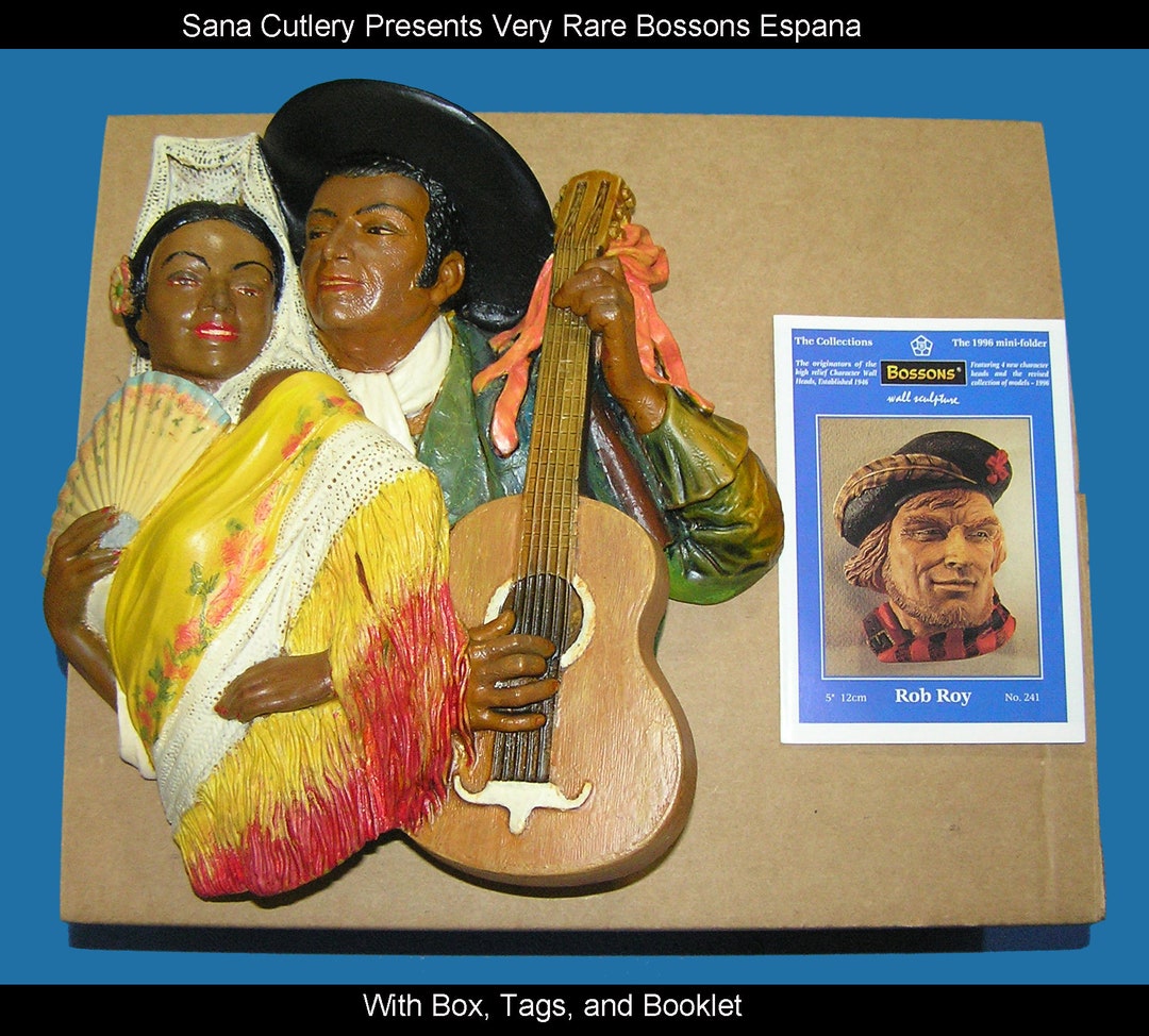 Vintage Bossons Bosson Head Very Good Condition Neatly Stored Very Very ...