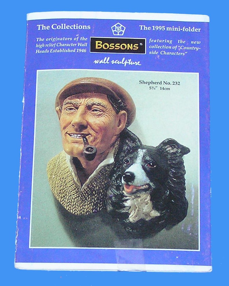 Vintage Bossons Bosson Head Clipper Captain Pristine Condition Neatly ...