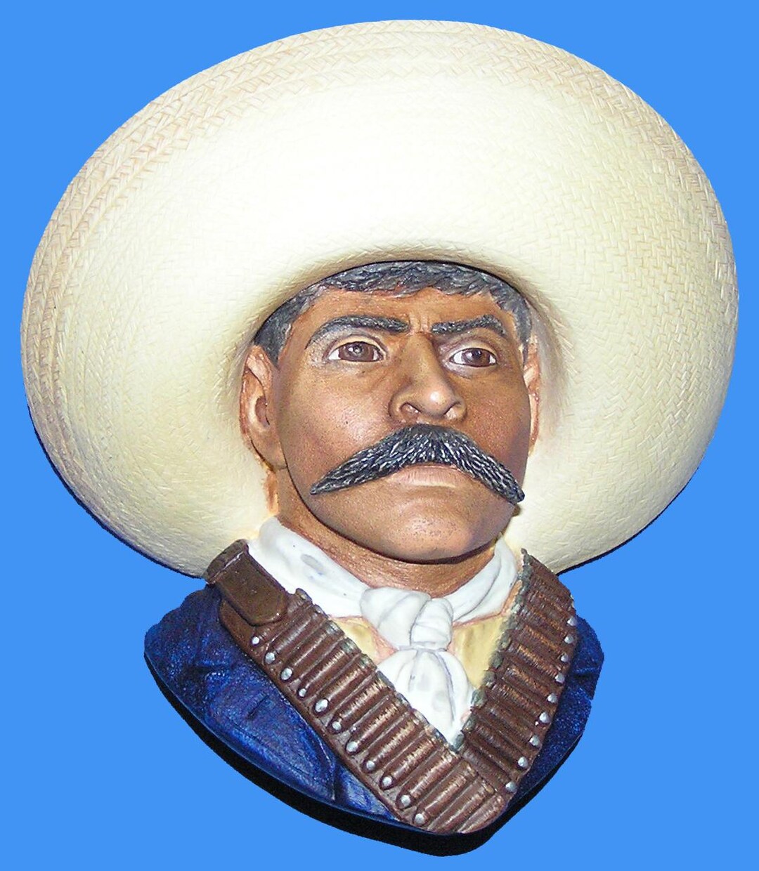 Vintage Bossons Bosson Head Emiliano Zapata Rare Pristine Condition ...