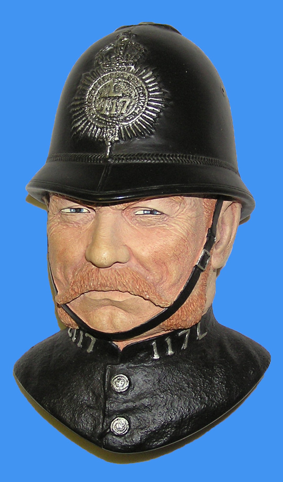 Vintage Bossons Head Excellent Condition Victorian Bobby Made by W H ...