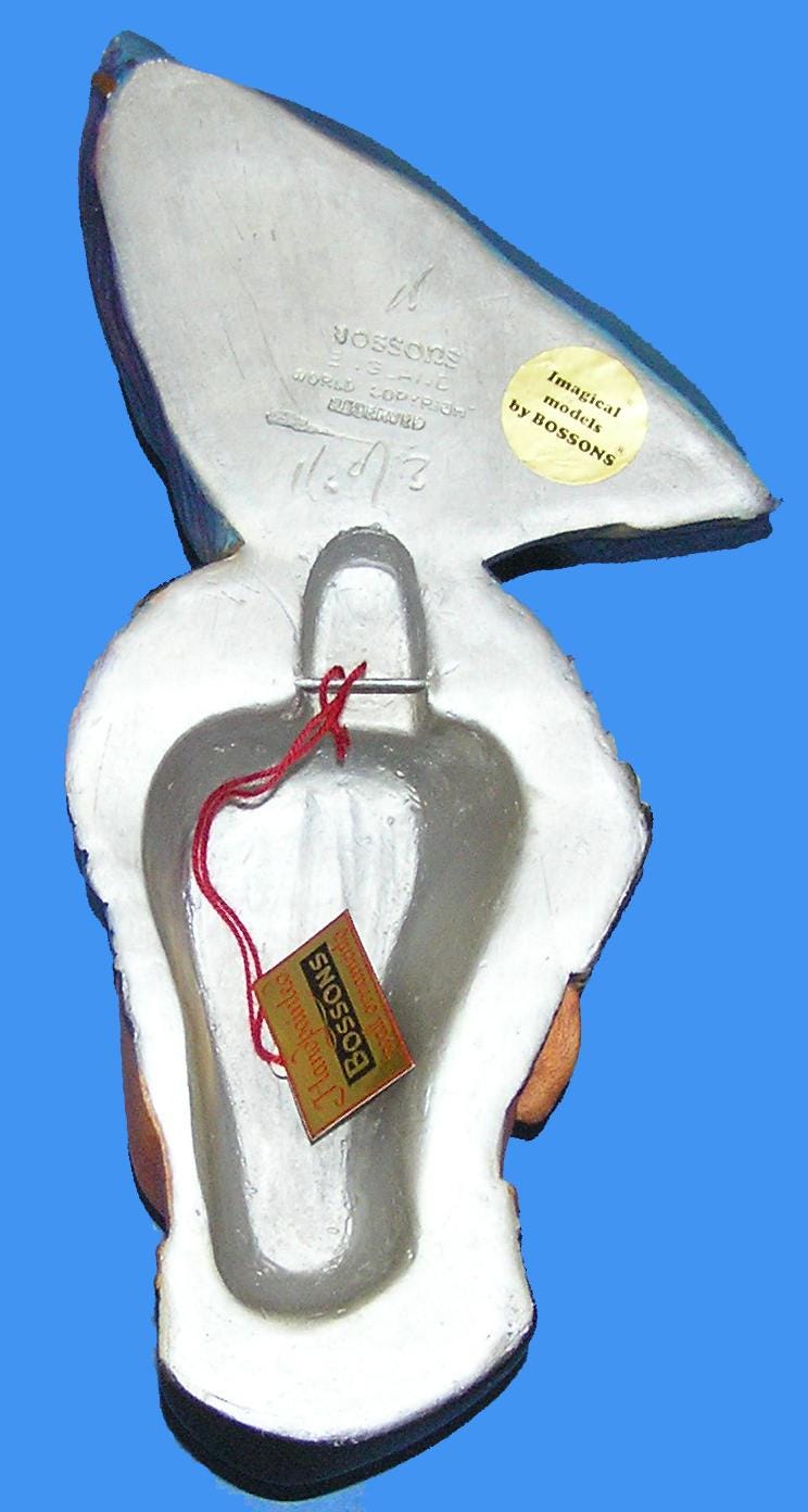 Vintage Bossons Bosson Head Rarest Bengali Pristine Condition Neatly ...
