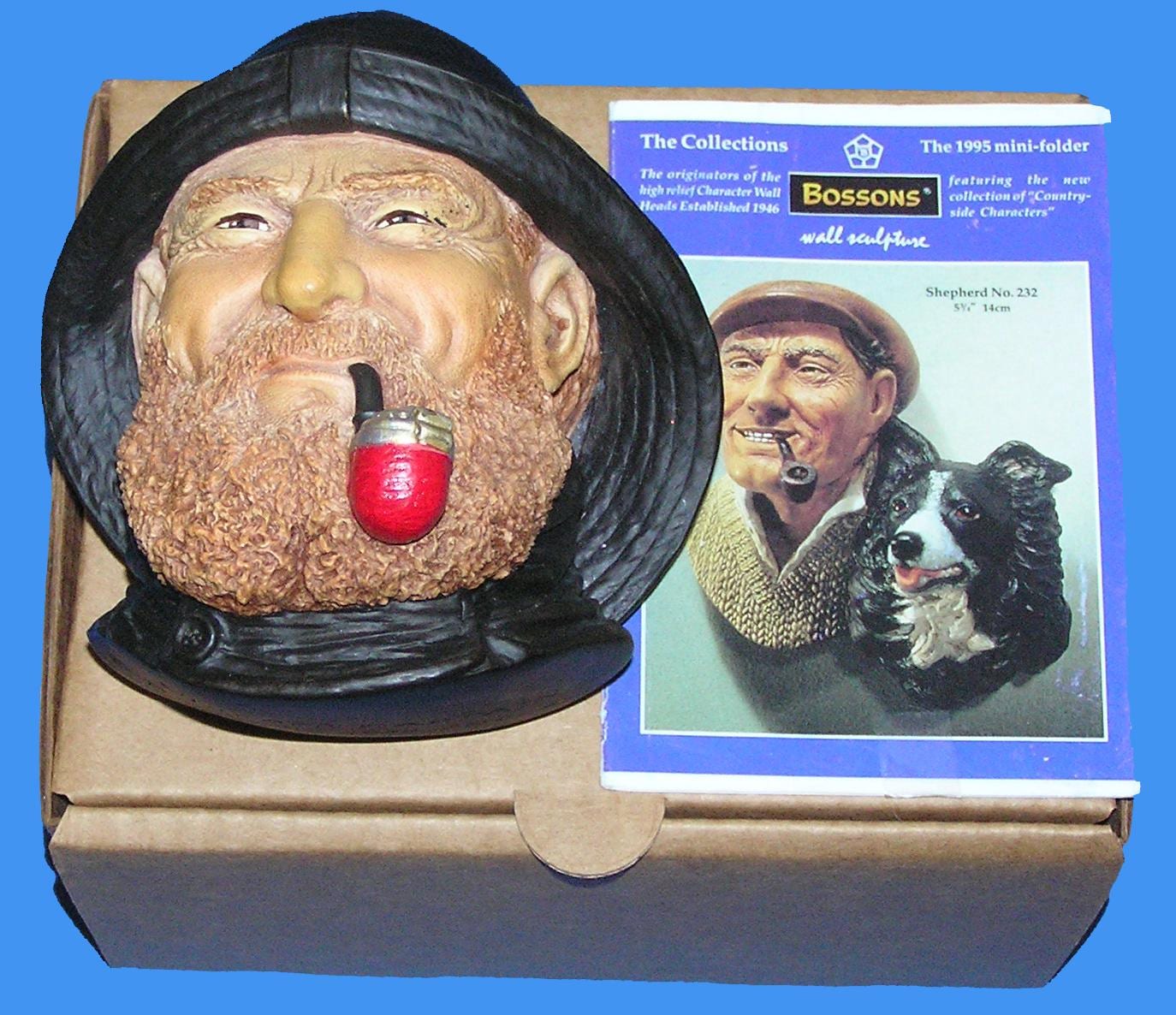 Vintage Bossons Bosson Head Clipper Captain Pristine Condition Neatly ...
