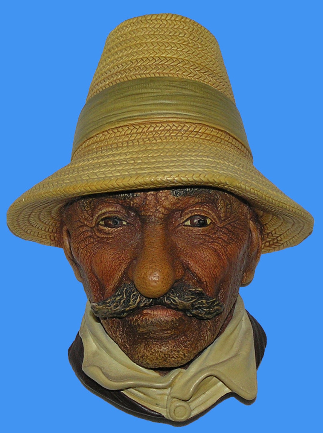 Vintage Bosson Bossons Head Excellent Condition Rumanian by W H Bossons ...