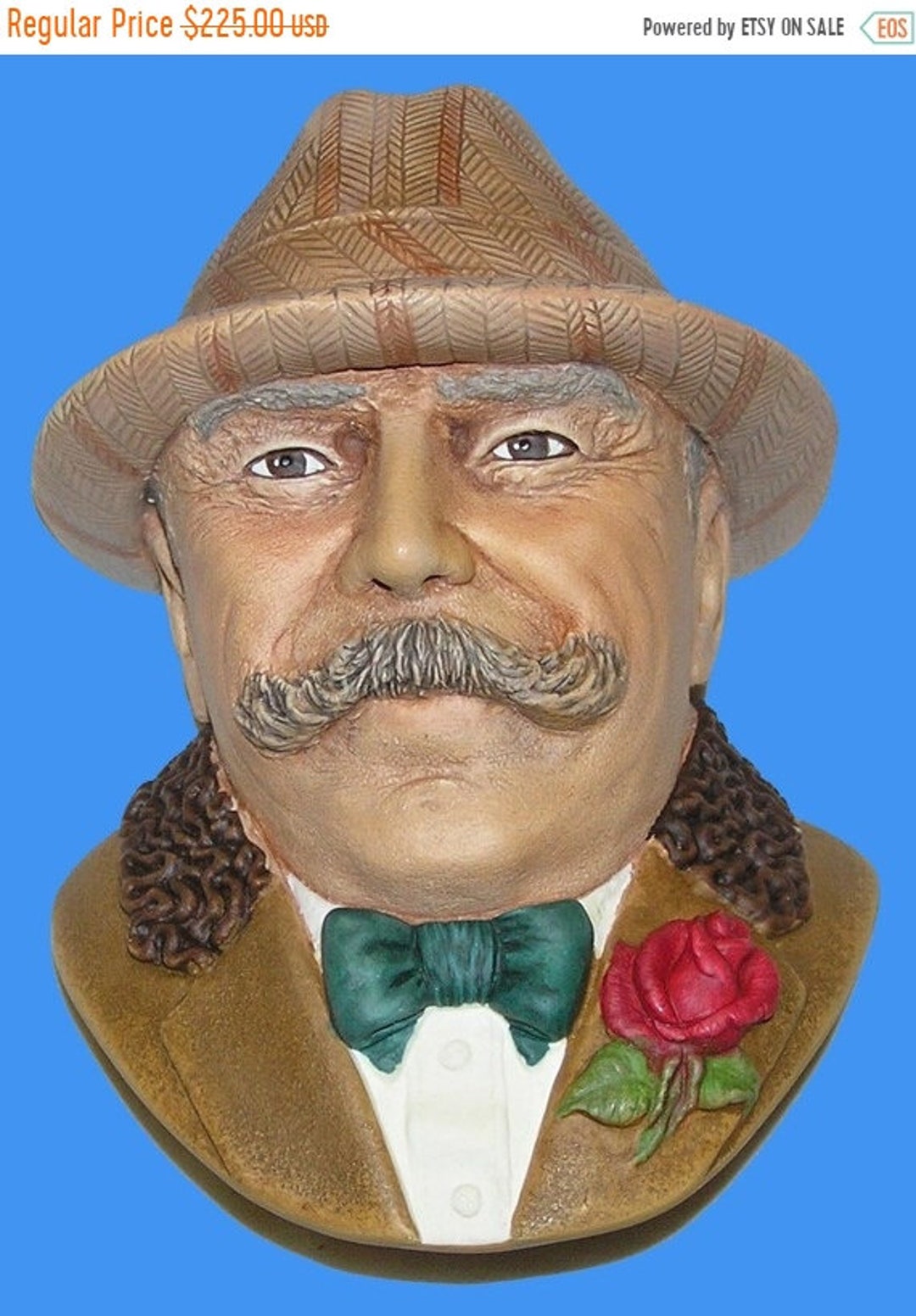 Vintage Bossons Head The Squire MINT IN BOX Made By W H Bossons Ltd ...