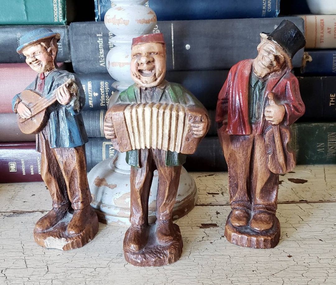 Italian Terracotta Street Band Musicians Buskers Vintage - Etsy