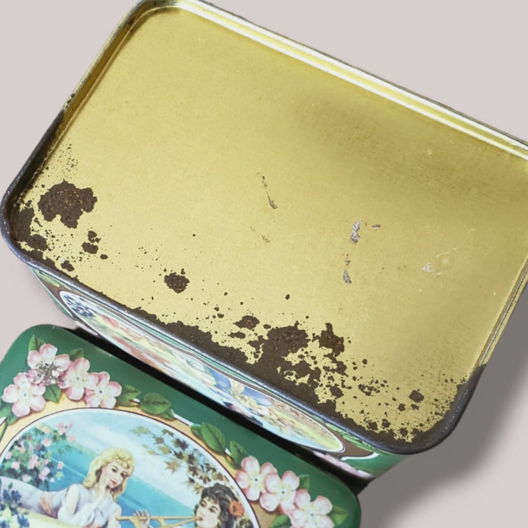 Four Seasons Vintage Tin Box Art Nouveau Style - Etsy