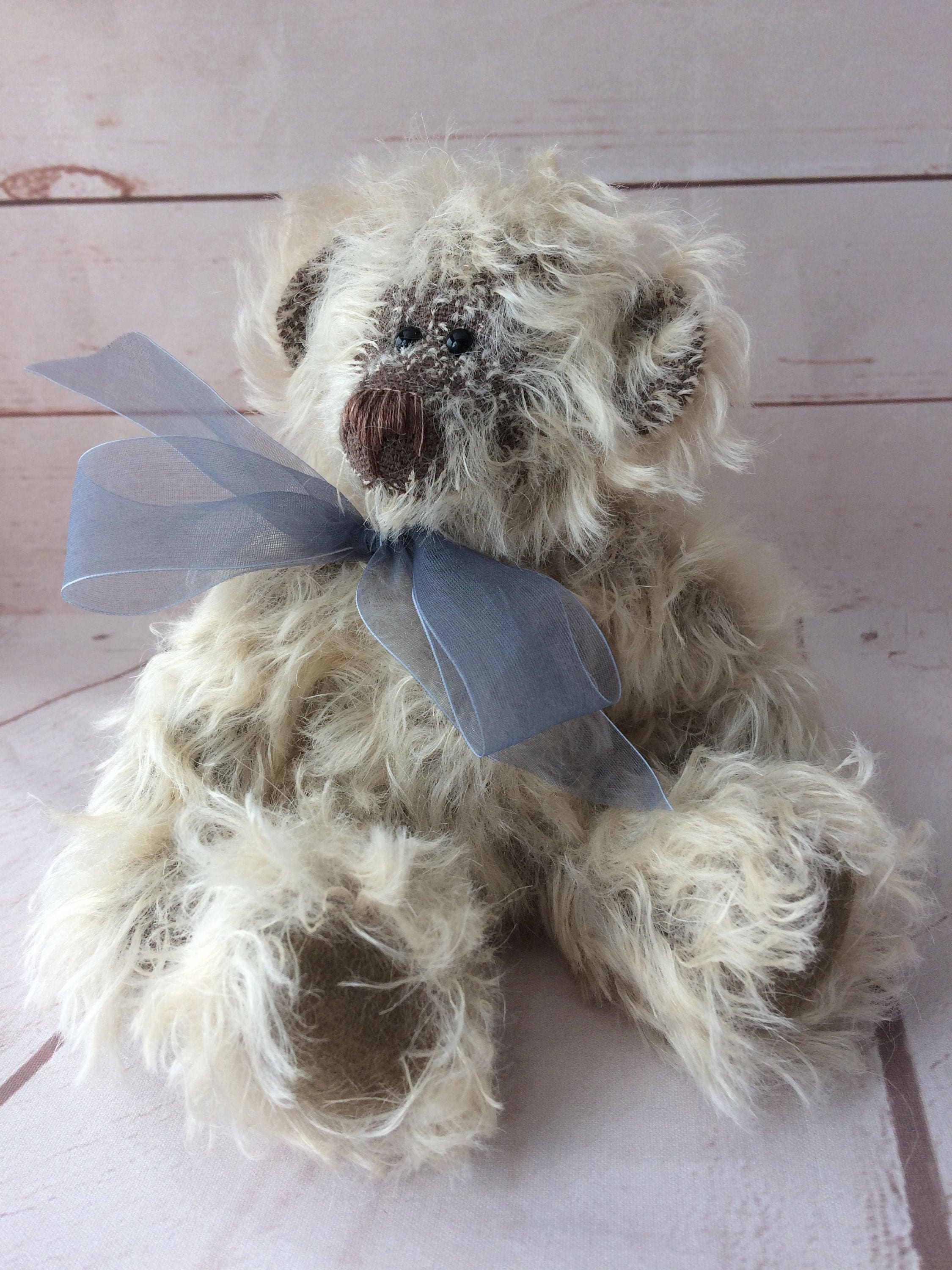 PDF Teddy Pattern Artist Bear Sewing Pattern Traditional Mohair Teddy ...