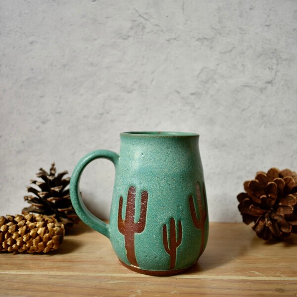 Cactus Mug - Etsy