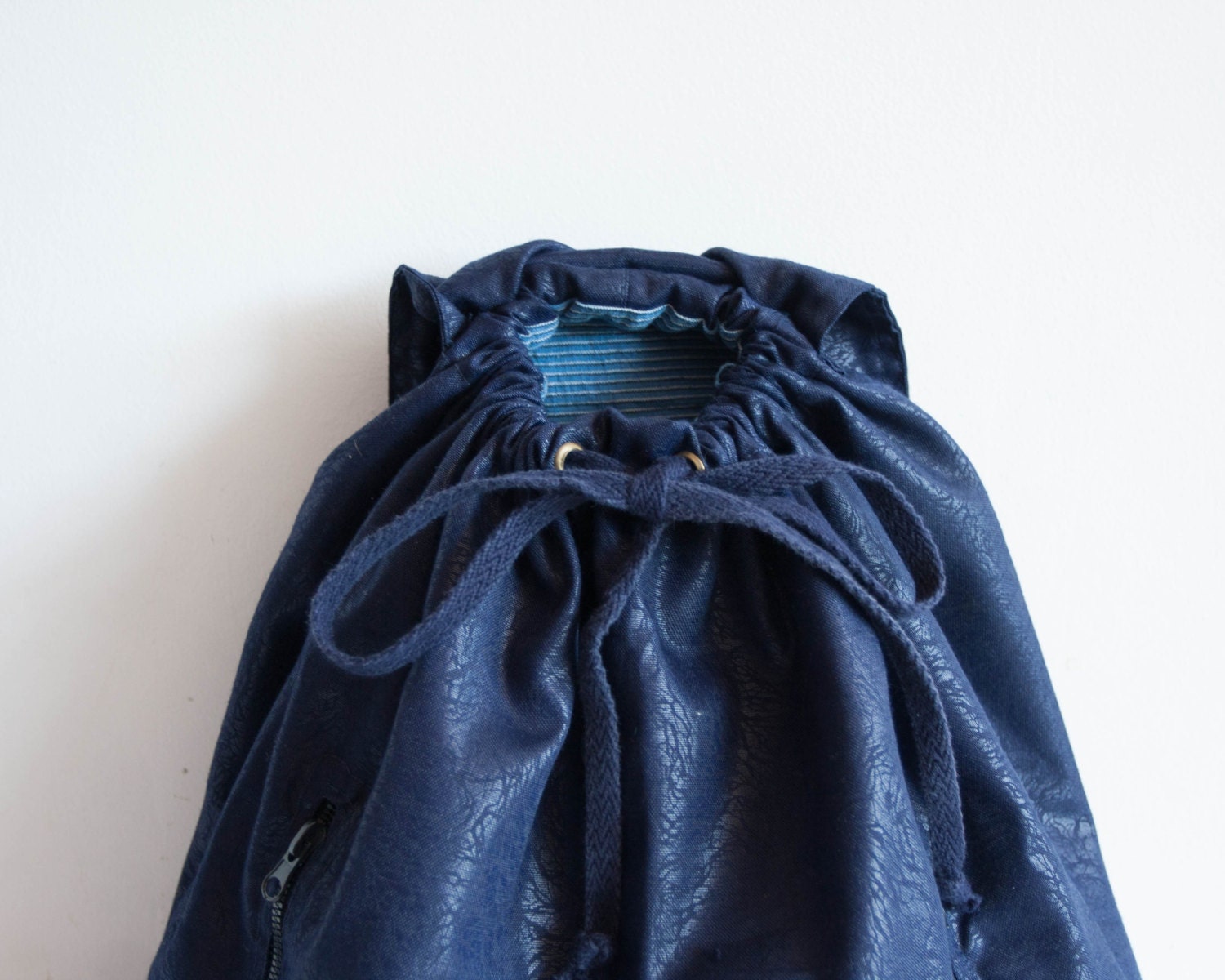 Dark Blue Backpack for Kids, Children's Backpack, Denim, Navy Blue ...