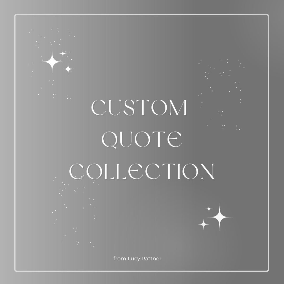 Custom Quote Collection Tumblr Style - Etsy