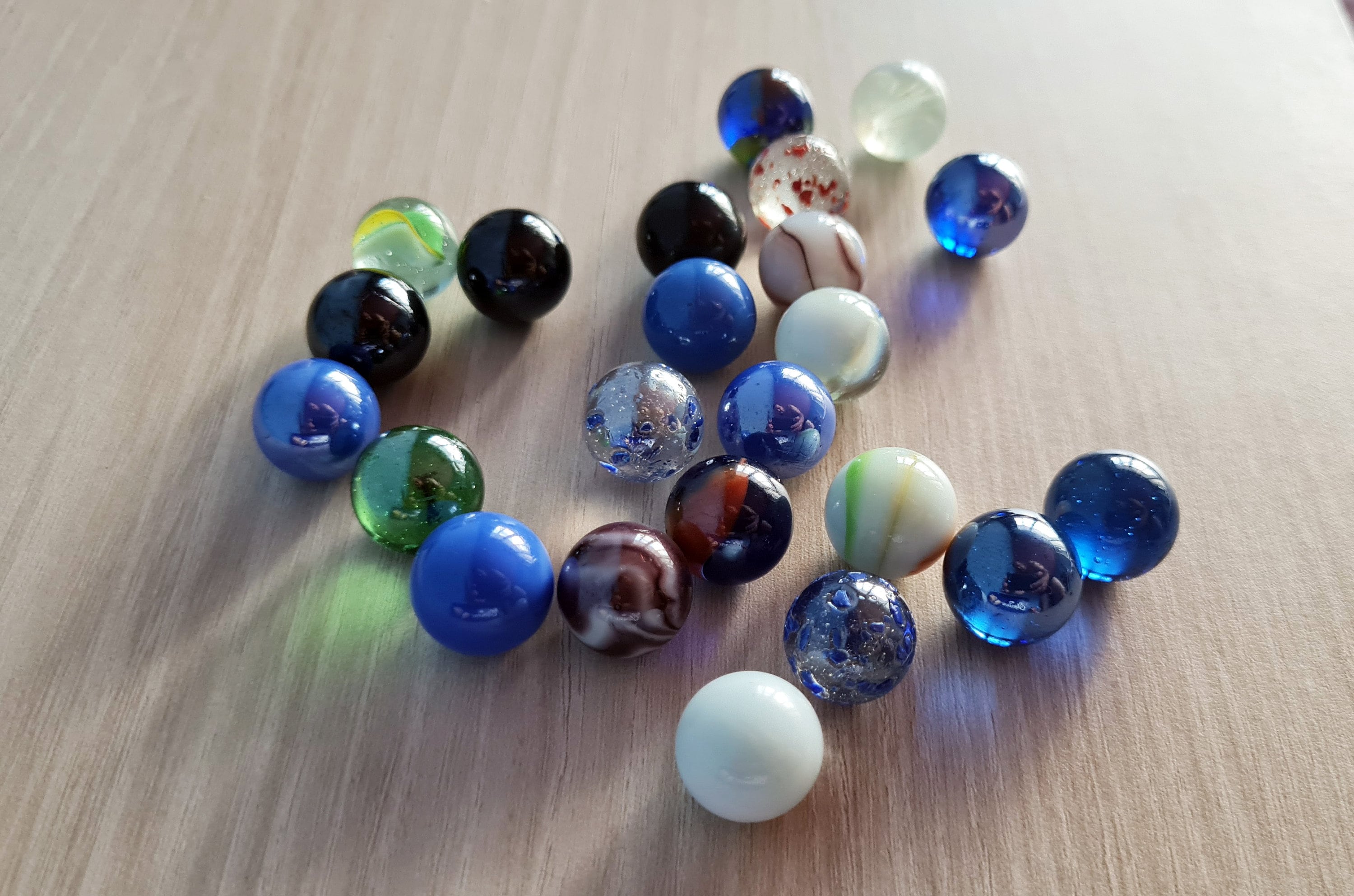 Marbles Mixed , (jabo's) Marbles Game, Colored Marbles Vintage - Etsy