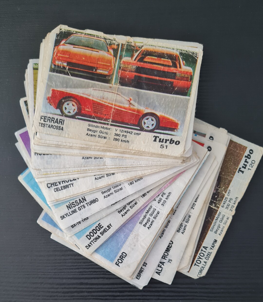 Turbo Kent 66 Wrappers (51-120 Series) Vintage Chewing Gum Wrappers ...