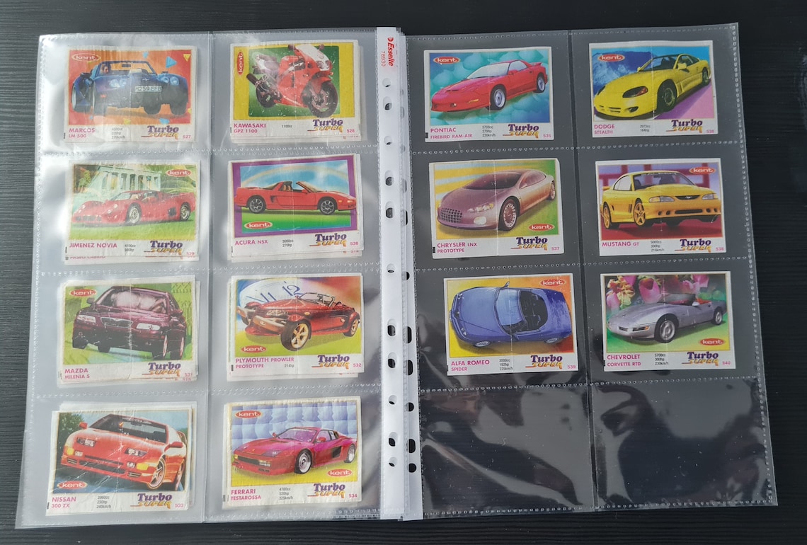 Turbo Super 471-540. Chewing / Bubble Gum Wrappers. Full Set 70 Pcs. - Etsy