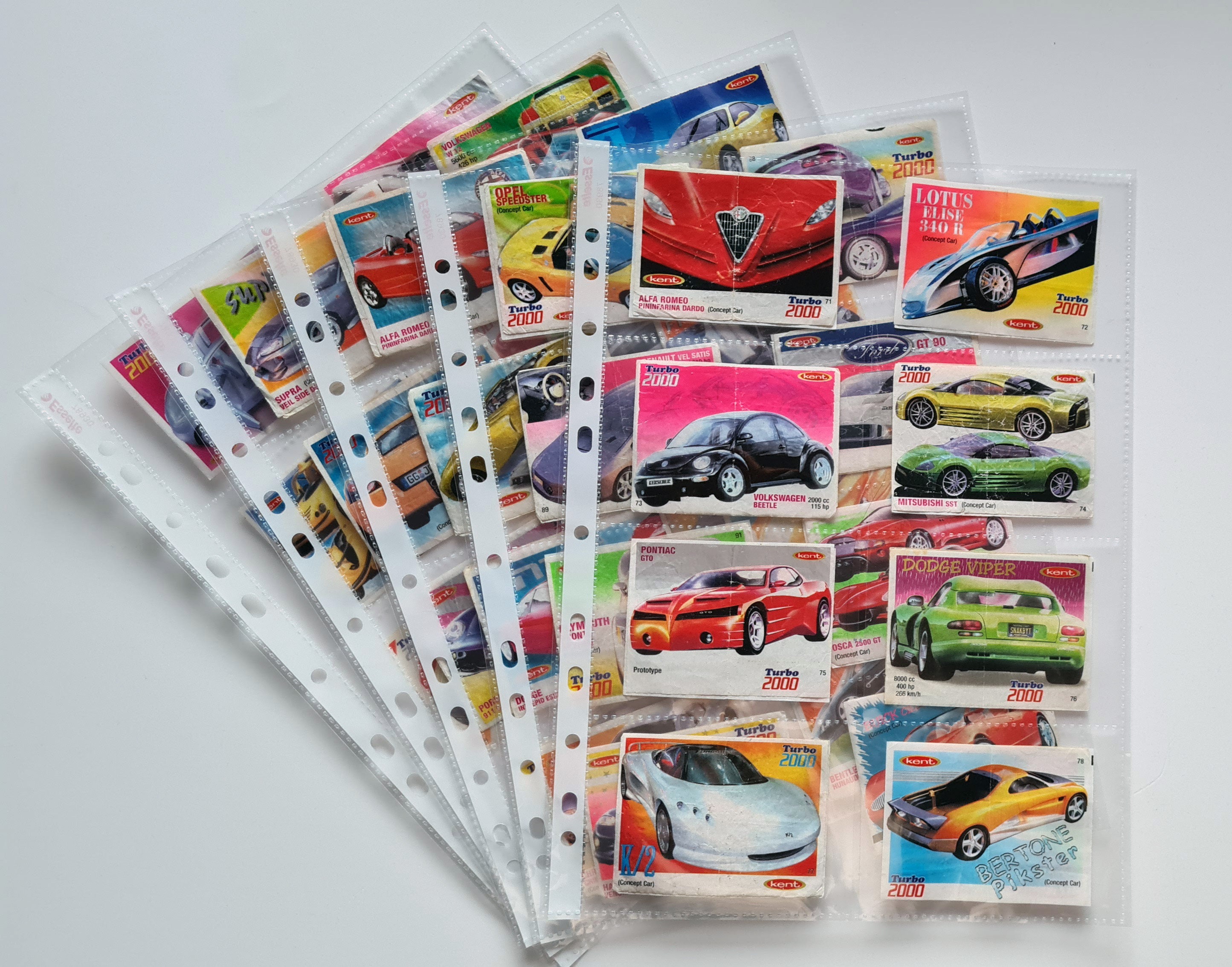 Turbo 2000 71-140 Chewing GUM Wrapper Inserts Complete Full - Etsy