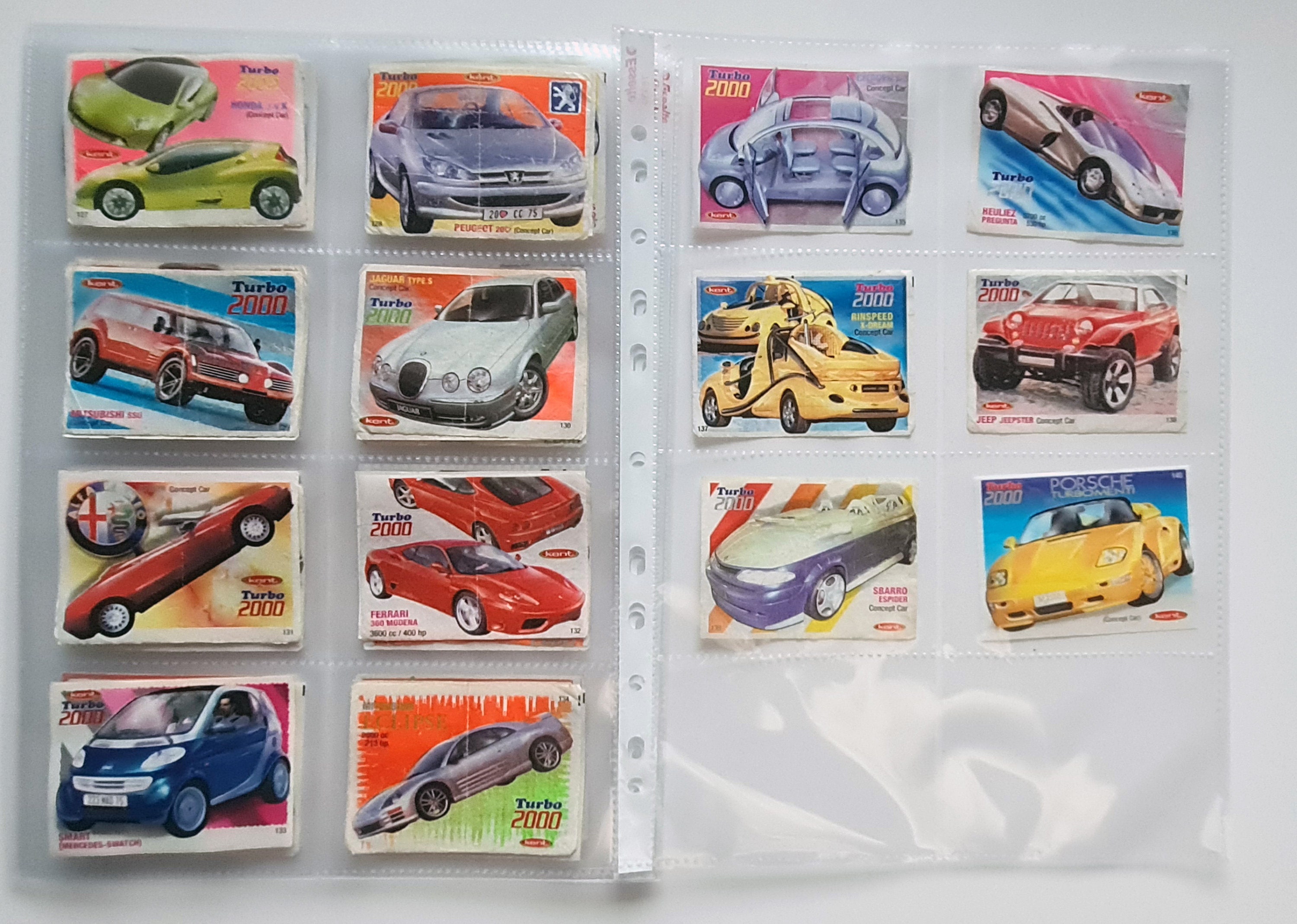 Turbo 2000 71-140 Chewing GUM Wrapper Inserts Complete Full - Etsy