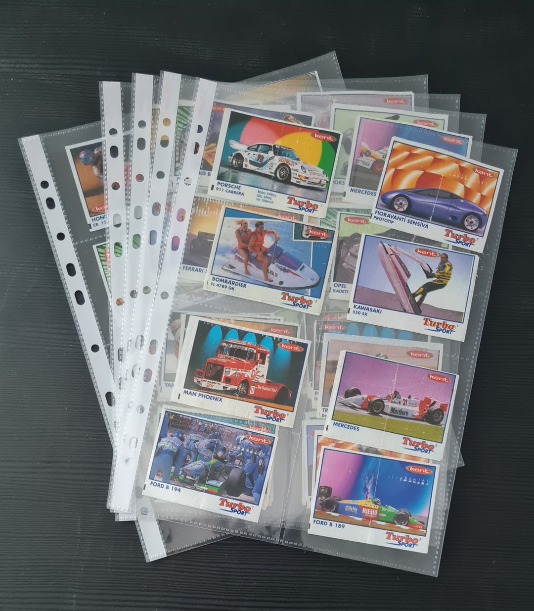 Turbo Sport 1-70 Bubble Gum Wrappers Complete Full Series Set, From ...