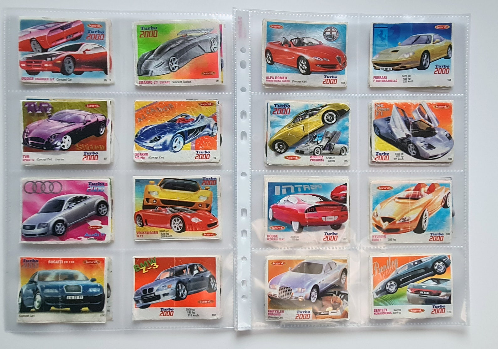 Turbo 2000 71-140 Chewing GUM Wrapper Inserts Complete Full - Etsy